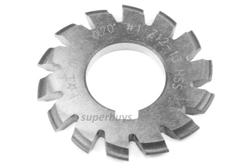 M1.25 No.1 20 Degree HSS Involute Module Gear Cutter Rack Milling Lathe ...