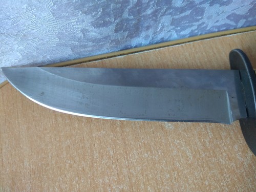 RARE Vintage knive knife Hunting Steel hand made art Ukraine military ...