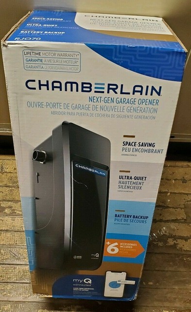Chamberlain RJO70 Next-GEN WI-FI Garage Door Opener - Black for sale ...