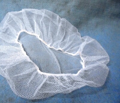 UNBRANDED WHITE FINE MESH HAIR NET DIAMETER 20" (LOT OF 100) | eBay