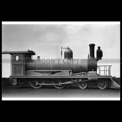 Photo T.000246 STEAM LOCOMOTIVE E 43 CAPE GOVERNMENT RAILWAYS CGR TRAIN ...