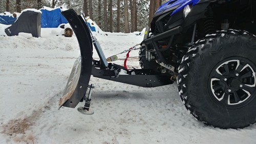 2019+ CF Moto UForce 1000/1000XLS HD 72" Snow Plow Kit w/ a Straight ...