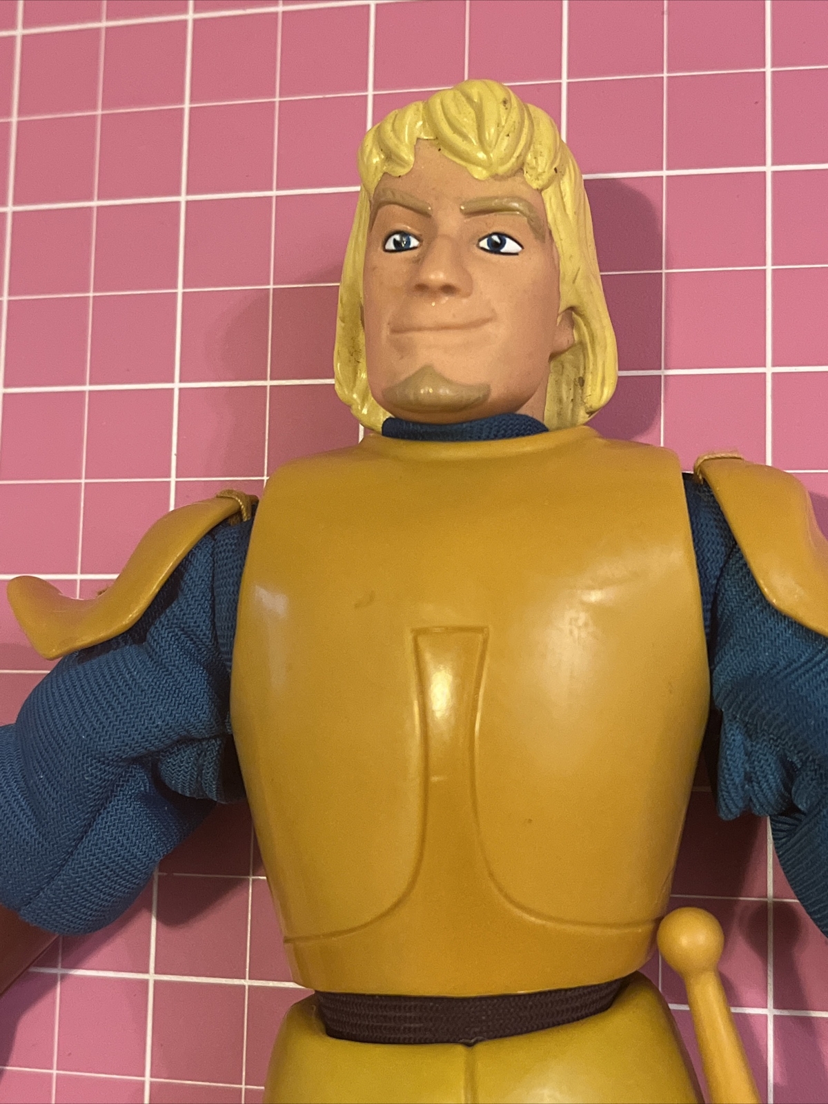 Disney Hunchback Of Notre Dame 10" Plush/Plastic Captain Phoebus Puppet ...