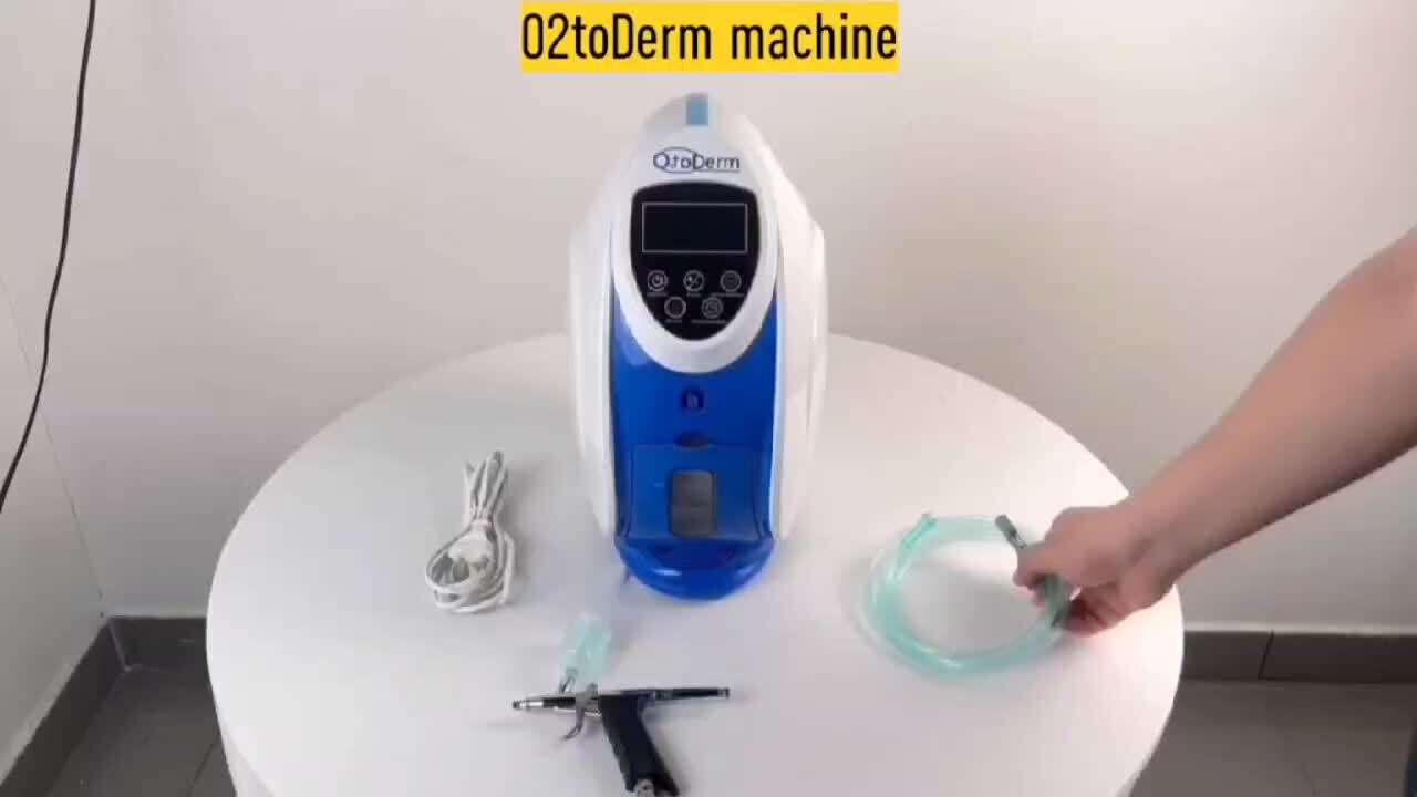 Korea O2toDerm Oxgen Facial Machine Face Skin Deepcare Oxygen Dome Mask ...