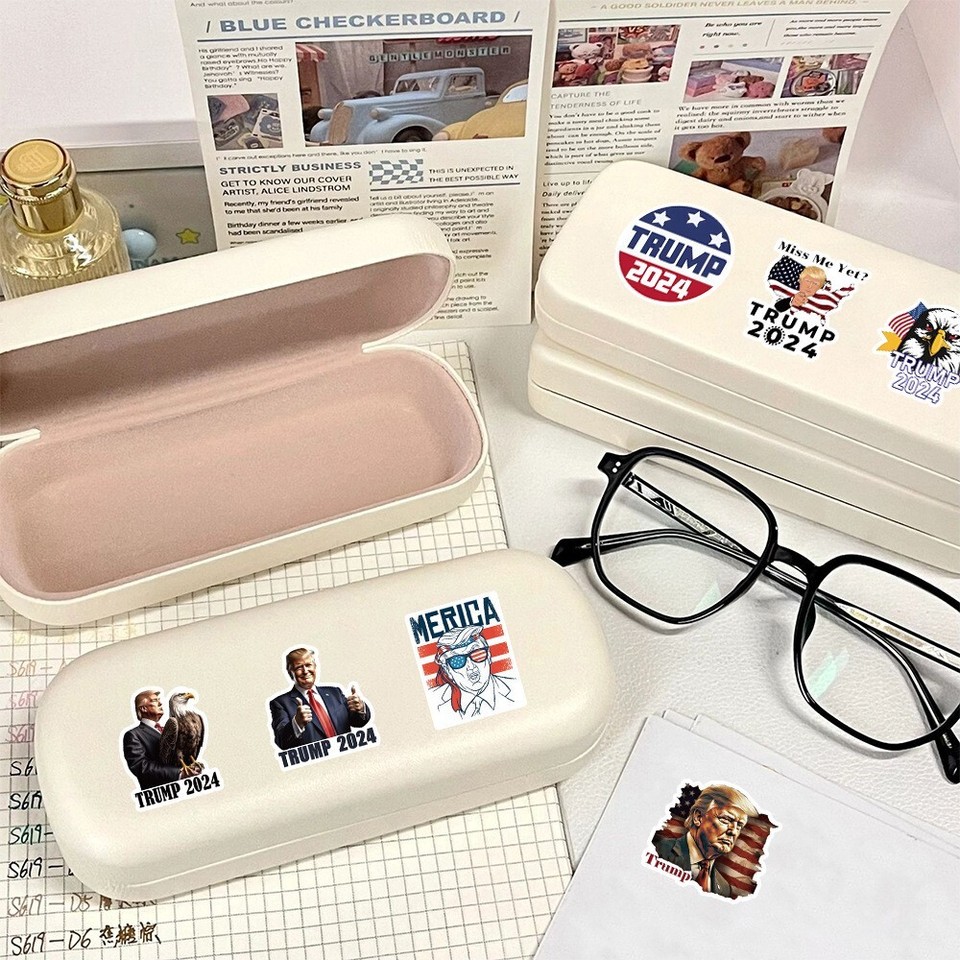 50 PCS Donald Trump Stickers Decal 2024 President Election Campaign ...