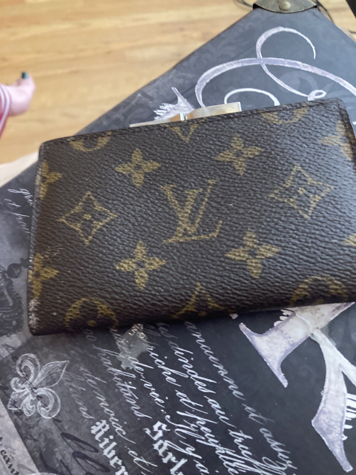 louis vuittons wallet women authentic used | eBay