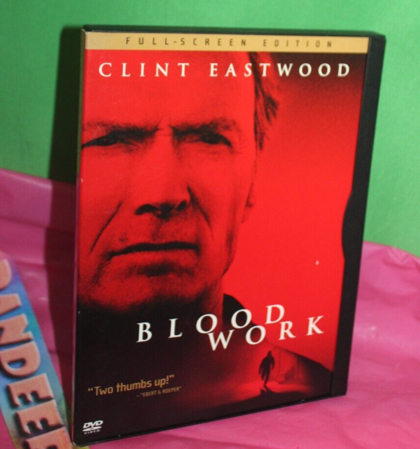 Blood Work (DVD, 2002, Full Frame) Movie Cline Eastwood | eBay