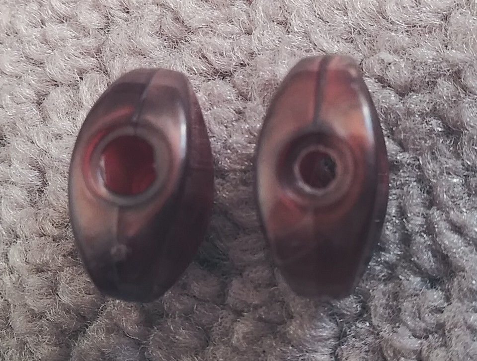 Guitar BROWN PEARL TUNER KNOBS Tuning Machine Buttons 6 Gotoh Grover ...