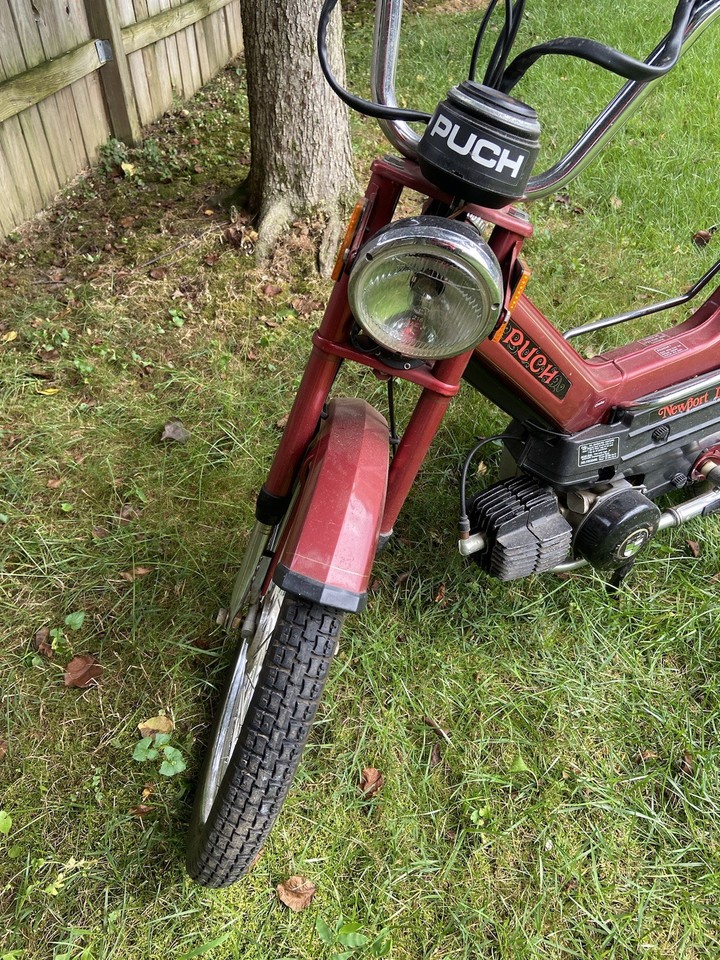 Puch Maxi Newport II Moped Scooter 1980 German Vintage Historic ...