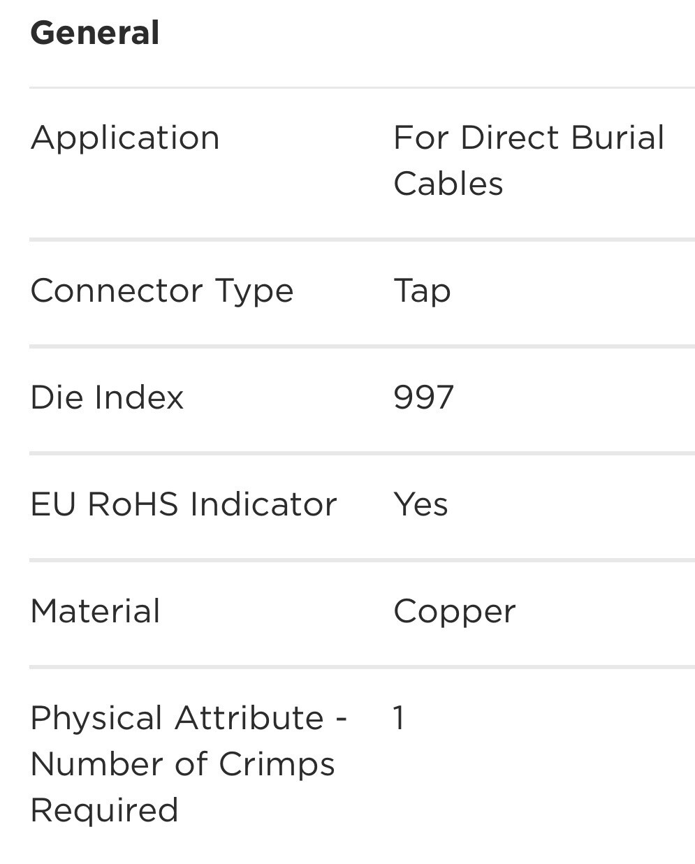 Burndy YGHC29C29 Compression Grounding C-TAP Connector- Brand New-open ...