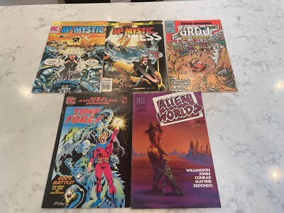 Pacific Comics - Ms. Mystic, Groo, Alien Worlds, Time Force | eBay