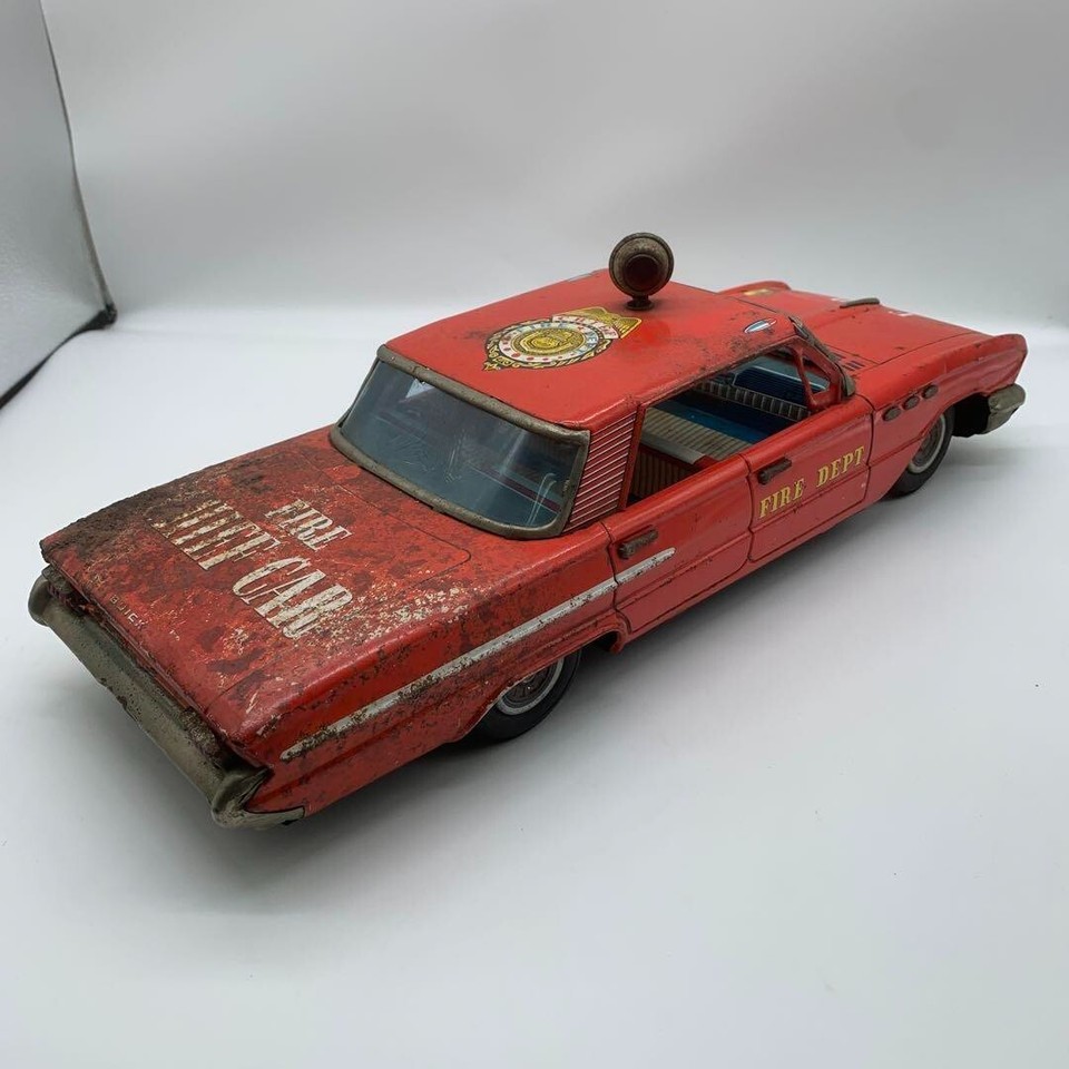 RARE FIRE CHIEF CAR Vintage | eBay