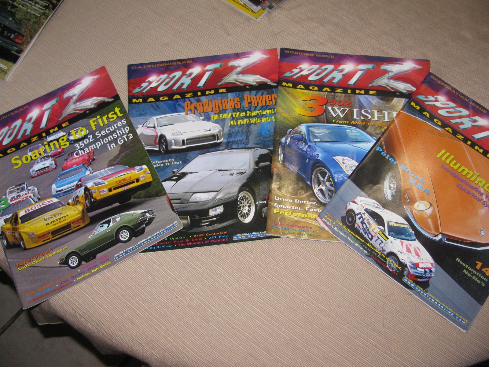 SPORTS Z MAGAZINE 2005 DATSUN 280Z SUPERCHARGED/NISSAN 300ZX/DATSUN ...