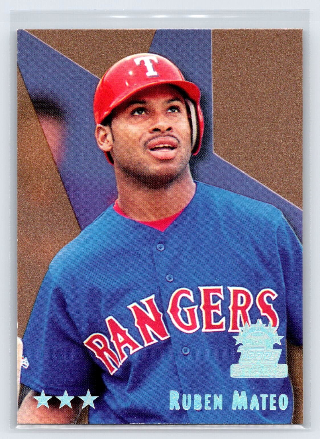 RUBEN MATEO 1999 Topps Stars Three Stars Baseball #19 Texas Rangers | eBay