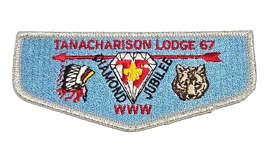 Lodge 067 Tanacharison OA Flap Order of the Arrow Boy Scouts BSA -2089 ...