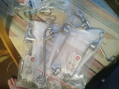 Three Tennessee Walking Horse Bits For Alvin Only | eBay