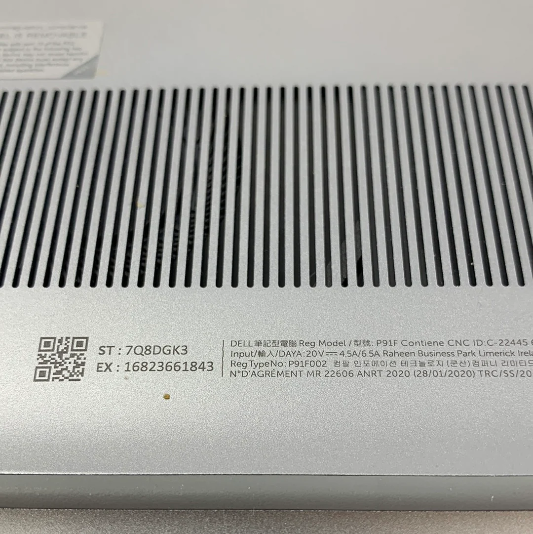 Dell Precision 5560 P91F 15.6" i7-11850H 2.5GHz 64GB RAM 1TB SSD T1200 ...