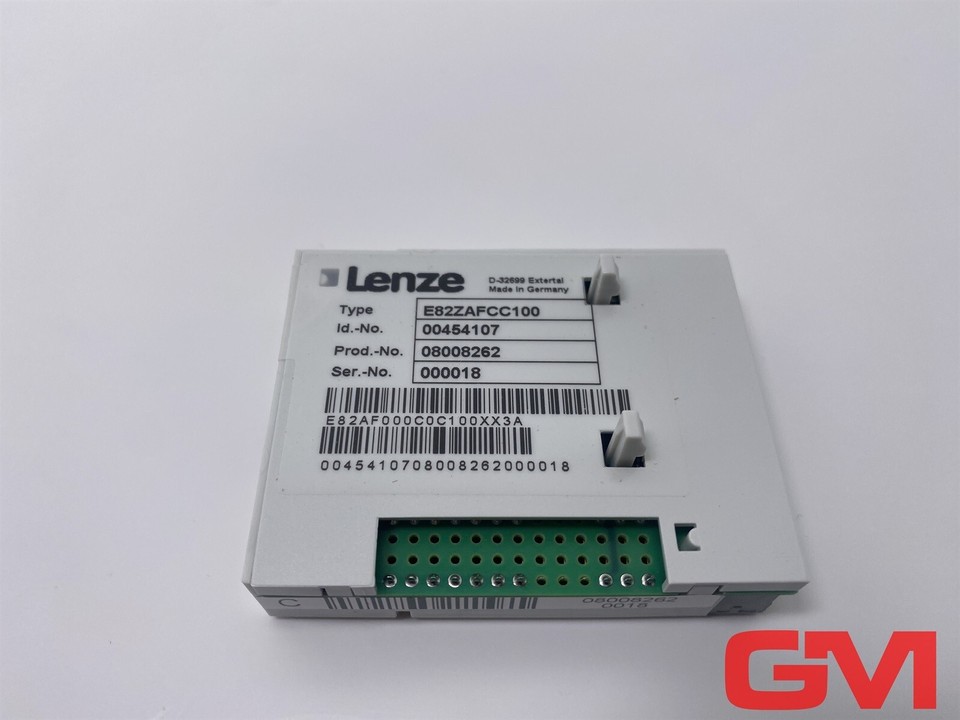 Lenze Funktionsmodul E82ZAFCC100 function module CAN-I/O RS PT 00454107 | eBay UK