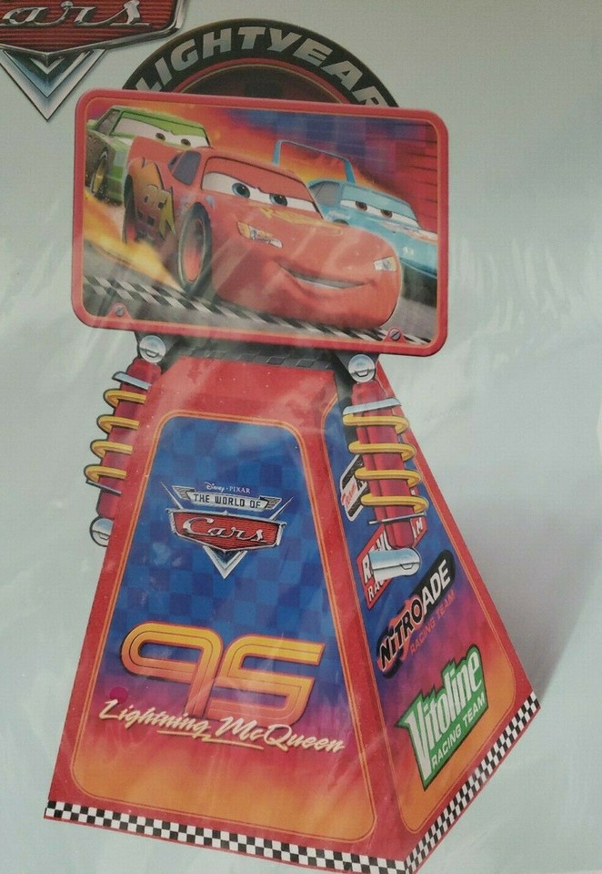 Hallmark Party Disney Pixar Cars Table Centerpiece 17 Inch Tall ...