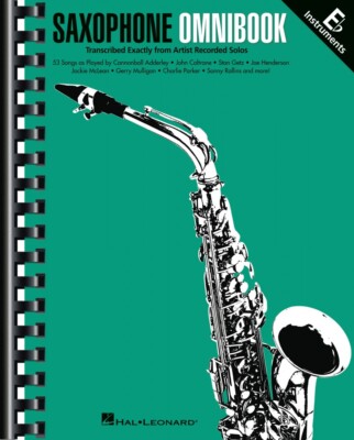 Saxophone Omnibook for E-Flat Instruments Transcribed Exactly Book NEW ...