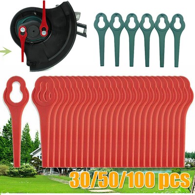 10-100X Für Ferrex Aldi FAR 20-1 Rasentrimmer Kunststoffklingen 97699 ...