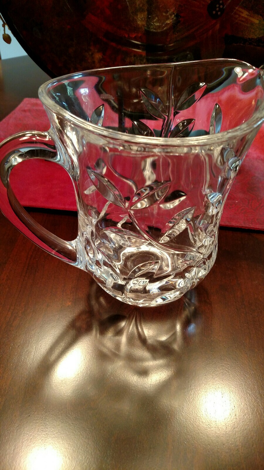 Oneida Royal Crystal Rock Dorico Lead Crystal Pitcher And Tumbler Set ...