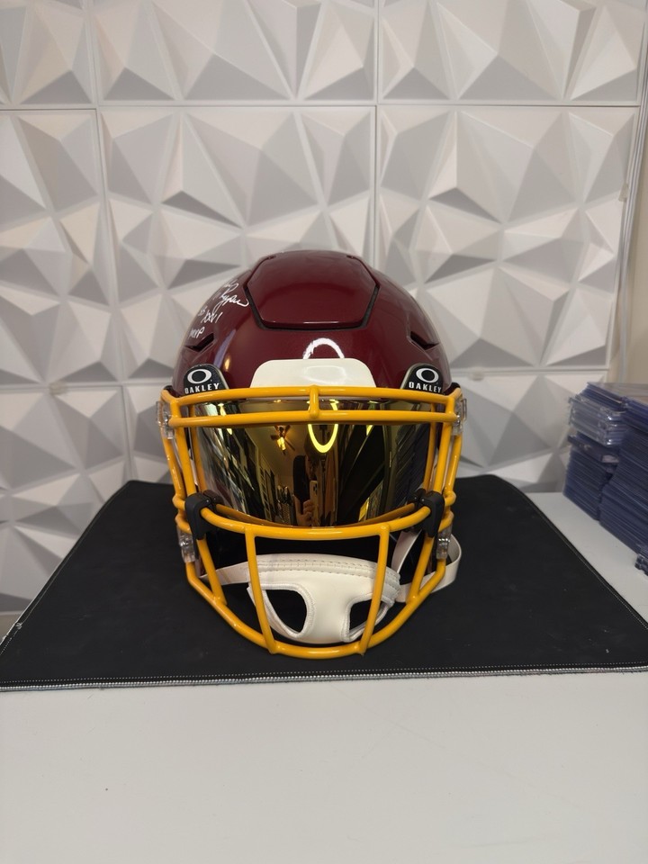 Mark Rypien & Doug Williams & John Riggins Autographed Redskins ...