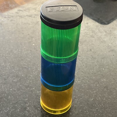 Eaton Cutler-Hammer Green Blue Amber Stack Light Lamp Lens Strobe ...