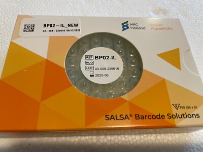 SALSA Barcode Solutions Plate BP02-IL L for digital MLPA MRC Holland | eBay