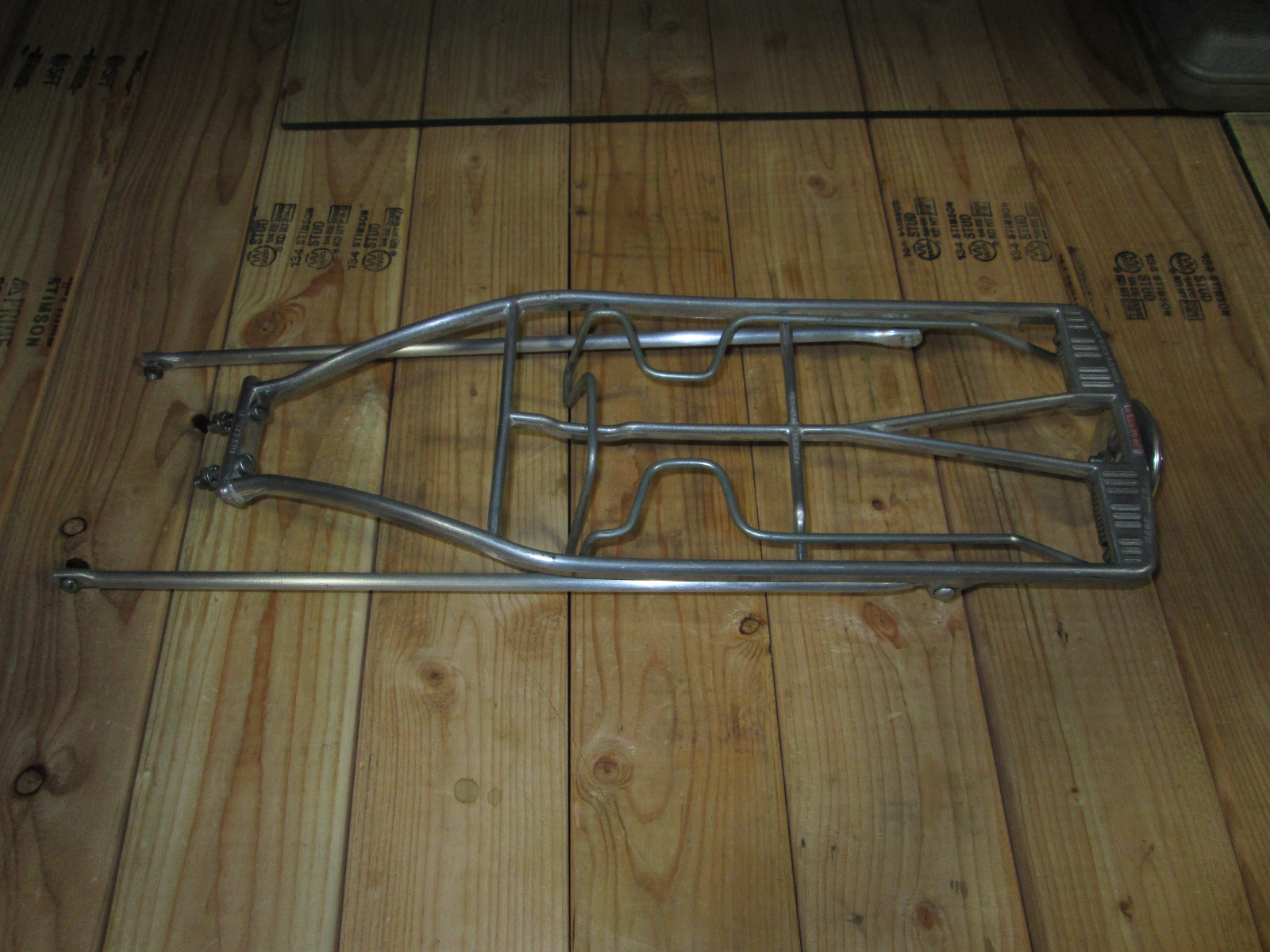 Vintage Pletscher Modell C Rear Pannier, Carrier Rack, Axle Mount, with ...