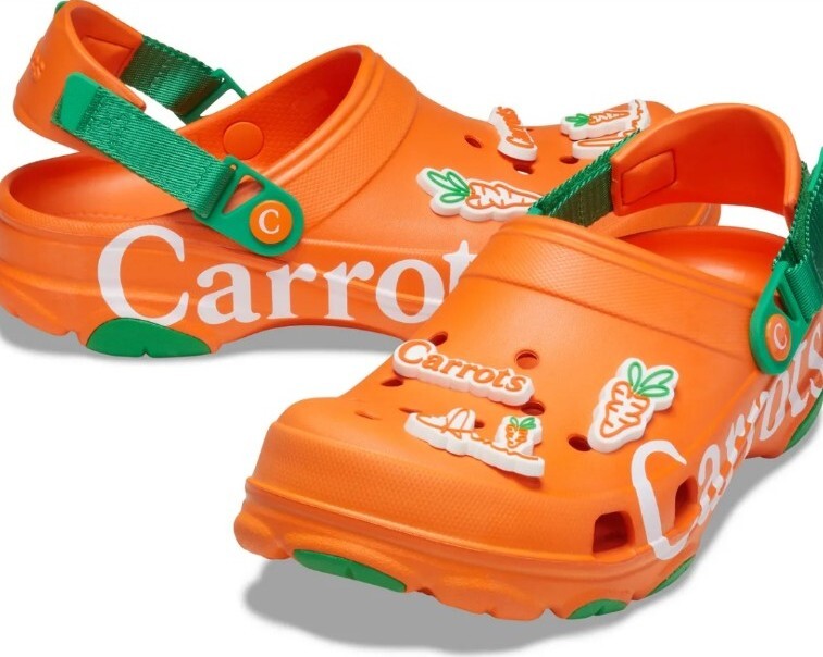 Crocs Carrots X Crocs Classic All Terrain Clog Orange Coral Size 12 13 ...