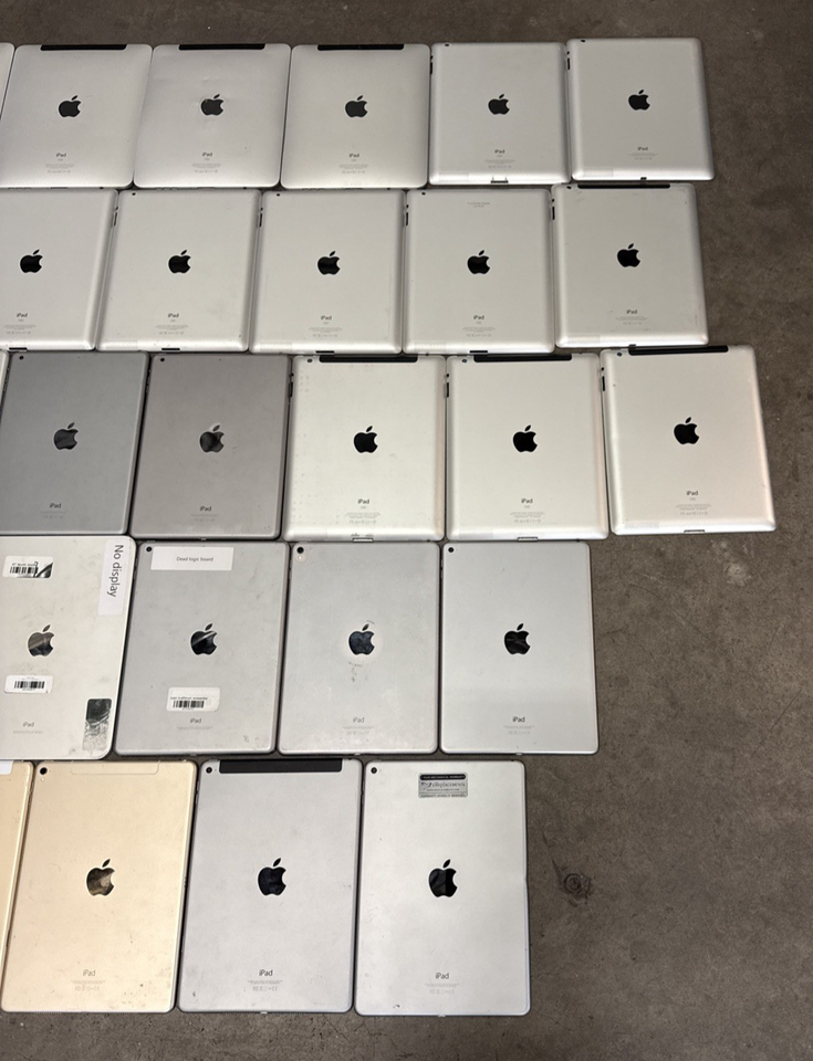 Lot of 52 - Apple iPads - Various Models -Not Working - For PARTS ...