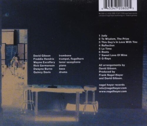David Gibson – G-Rays with Wayne Escoffery / Nagel Heyer Records CD New ...