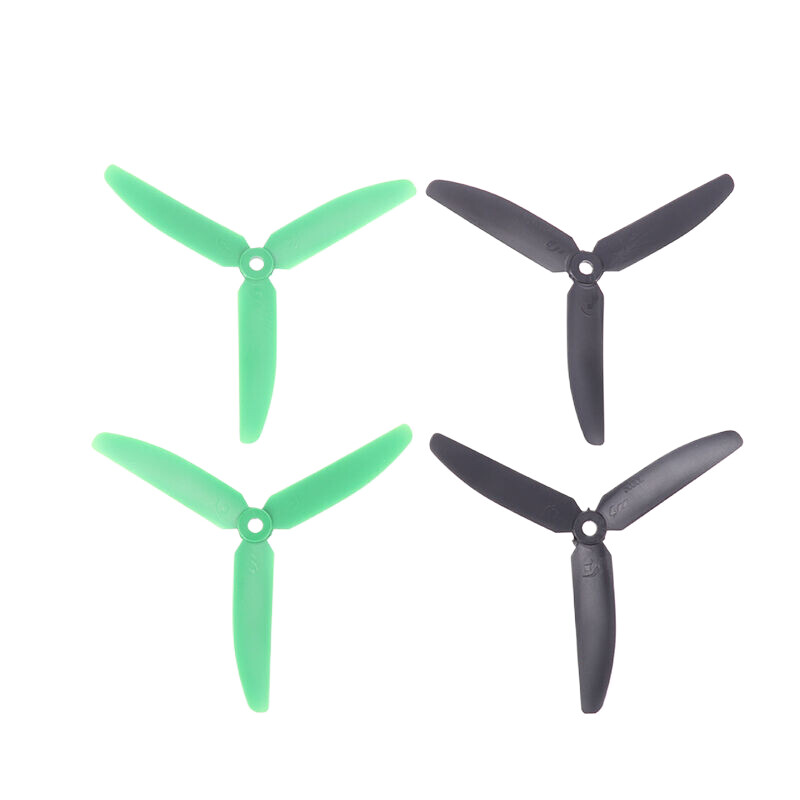 5030 3-Blade Prop CW CCW Plastic Propeller Blade Propel For RC Airplane ...