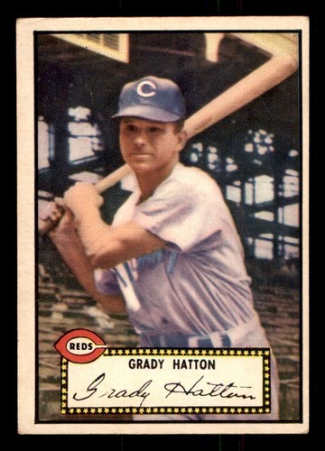 1952 Topps Baseball #6 Grady Hatton VG/EX *g1 | eBay