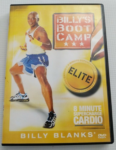 Billy's Boot Camp Elite 8 Minute Supercharge Cardio exercise workout ...