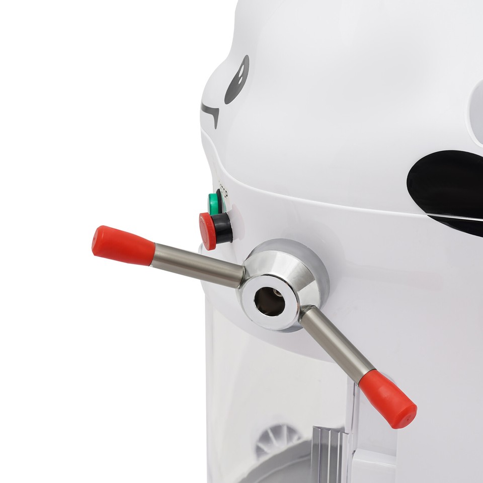 350W 110V Electric Ice Shaver Crusher Snow Cone Maker Ice Cream Shaving ...