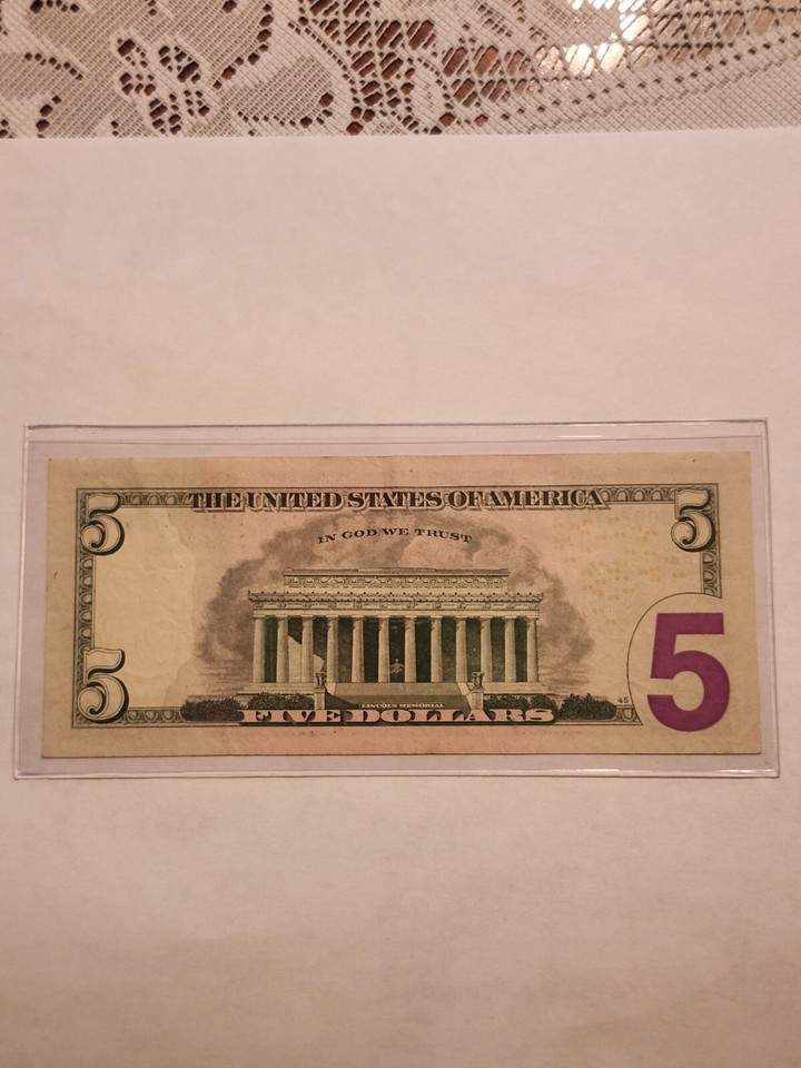 2017 A New York $5 Star Note Run #1 125k Extremely Rare PB00080749* | eBay