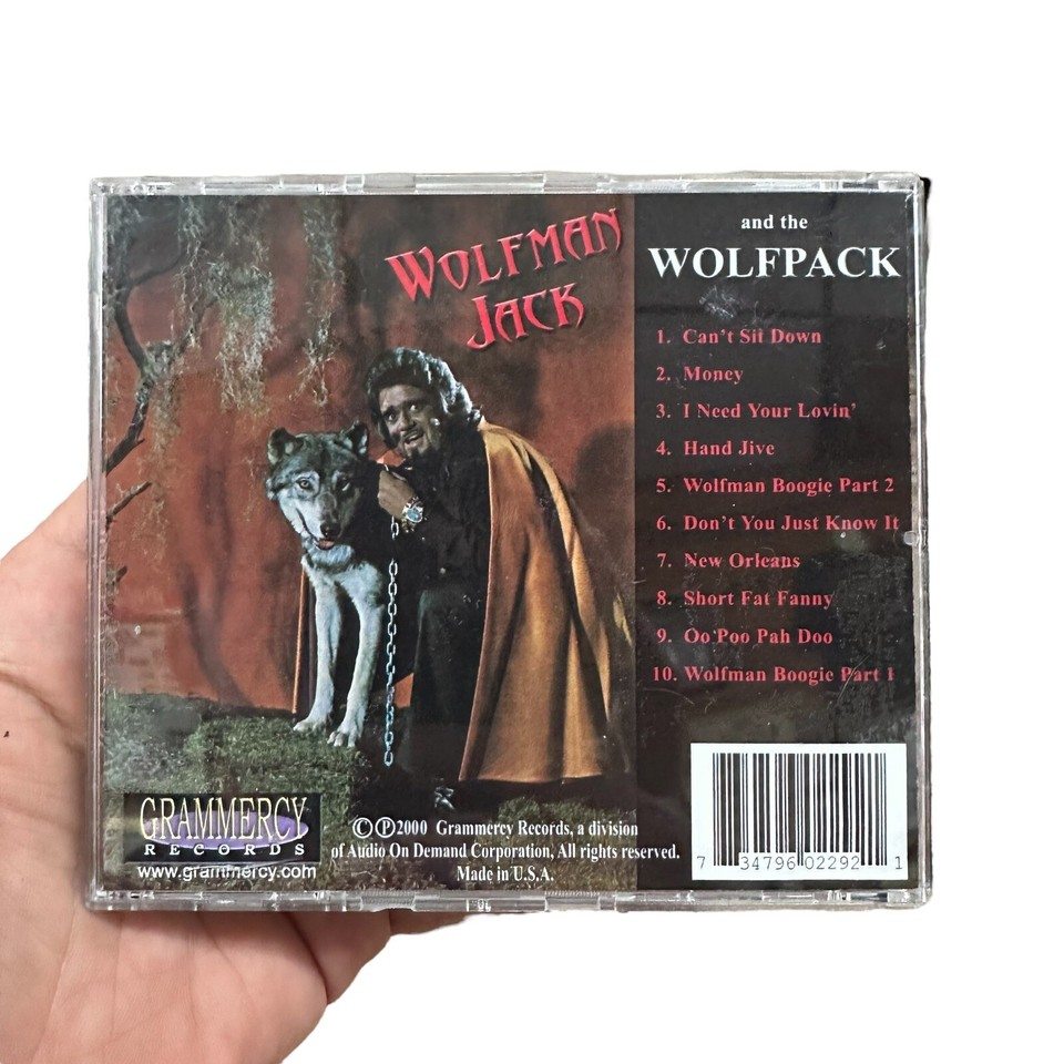 Wolfman Jack CD & And The Wolfpack Cd 2000 Rare Grammercy Records 734796022921| eBay