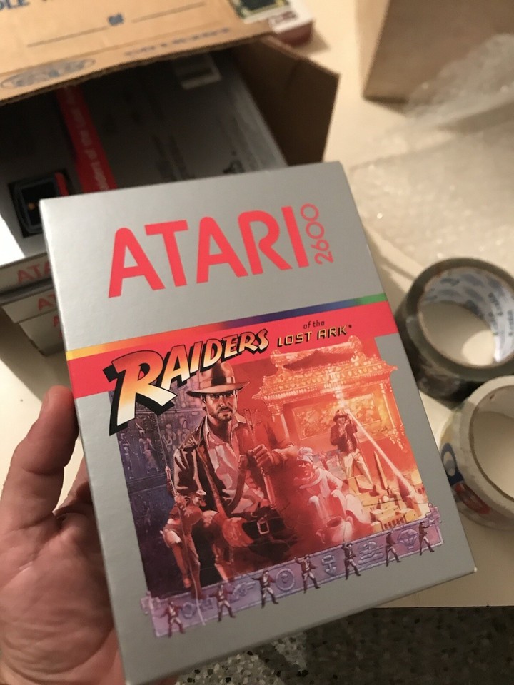 Raiders of the Lost Ark Atari 2600. Factory Box 6 Sealed Games. MINT ...