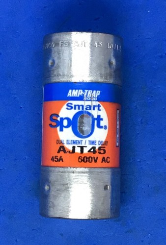 Ferraz Shawmut AJT45 fuse Amp Trap smart spot 45A 600V AC dual element ...