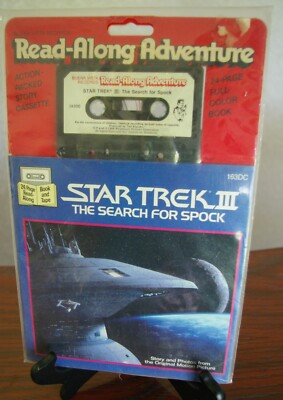 Star Trek III The Search For Spock - NEW Sealed Read Along Book and ...