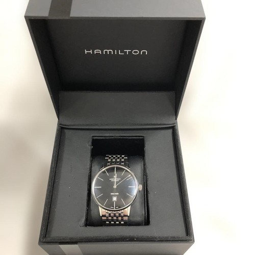 Montre automatique Hamilton Khaki Intra-Matic H38755151 pour homme ...