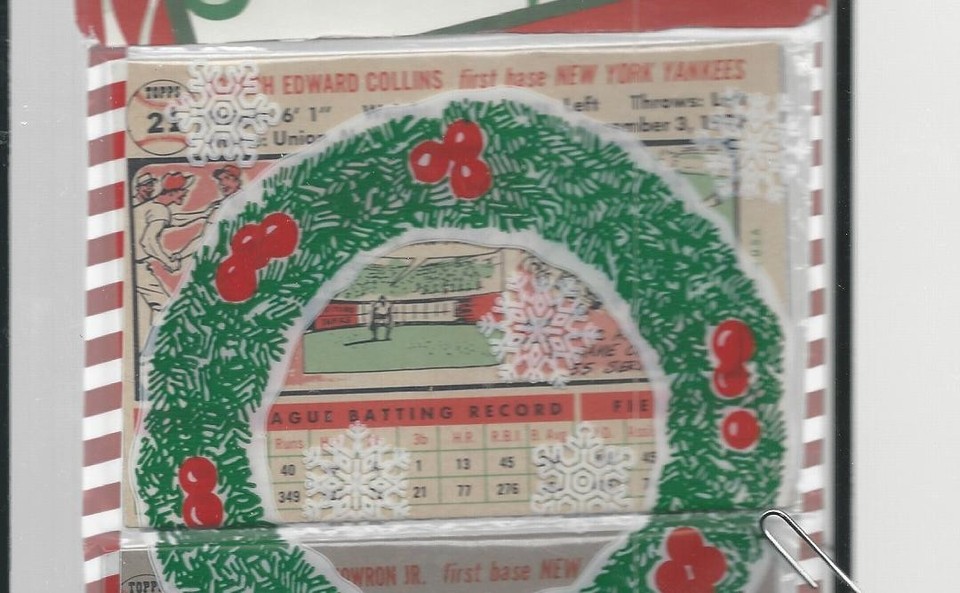 1956 TOPPS Christmas RACK PACK INC HOFER WHITEY FORD/PACK SHOWS ALL ...