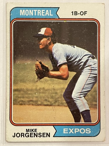 1974 Topps Mike Jorgensen #549 Baseball Montreal Expos | eBay