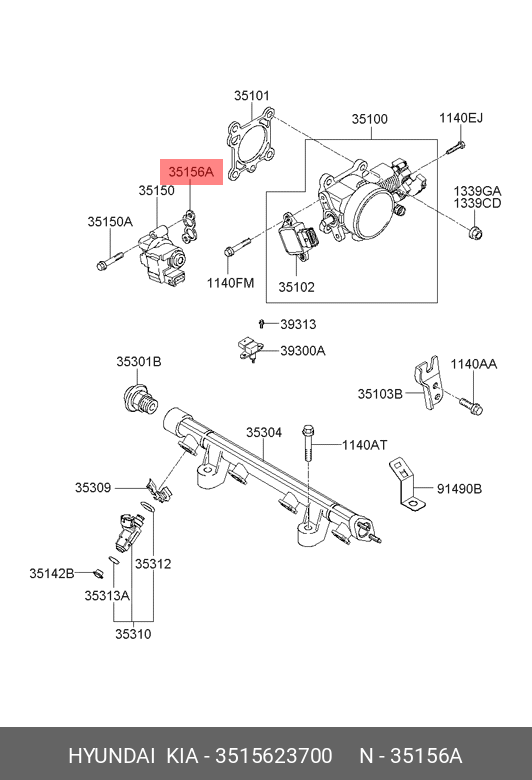 Genuine OE Packing Cover 3515623700 For Kia 35156-23700 | eBay