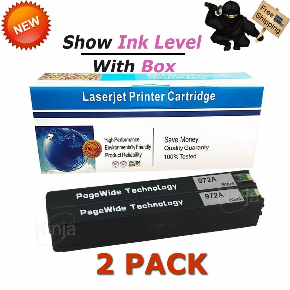 972A 972 A Ink Cartridge for HP PageWide Pro 377dn 377dw 452dn 452dw ...
