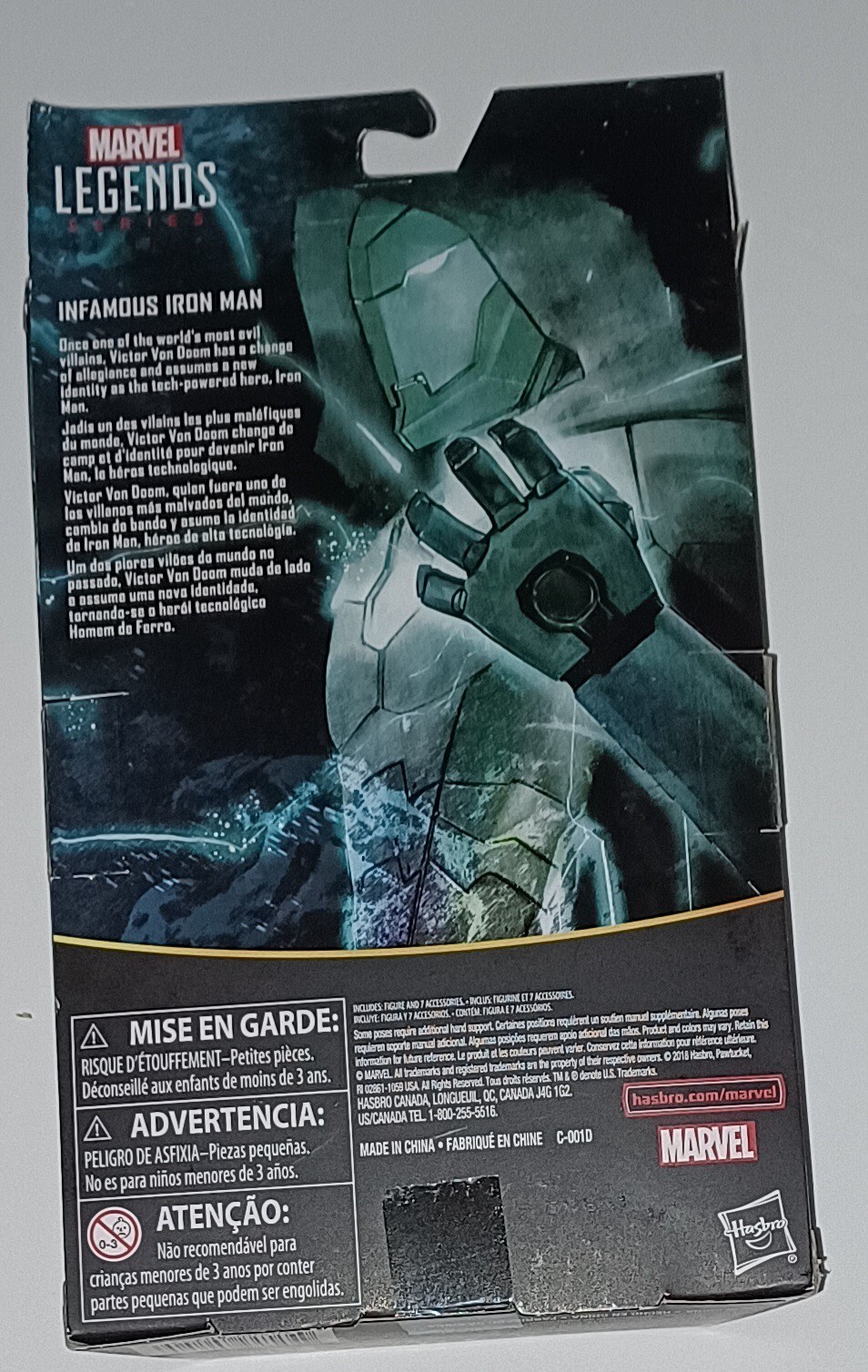 Hasbro Marvel 2019 Legends Exclusive Infamous Iron Man (Dr. Doom ...