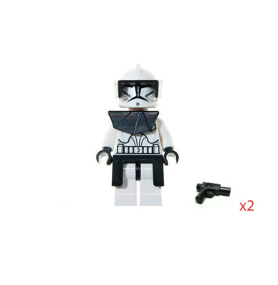 Lego Clone Commander 8014 Black Kama The Clone Wars Star Wars ...