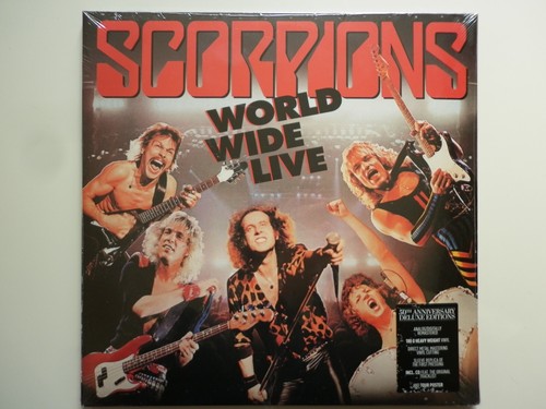 Scorpions Album double 33T + 1cd World Wide Live vinyle 180gram 50th ...